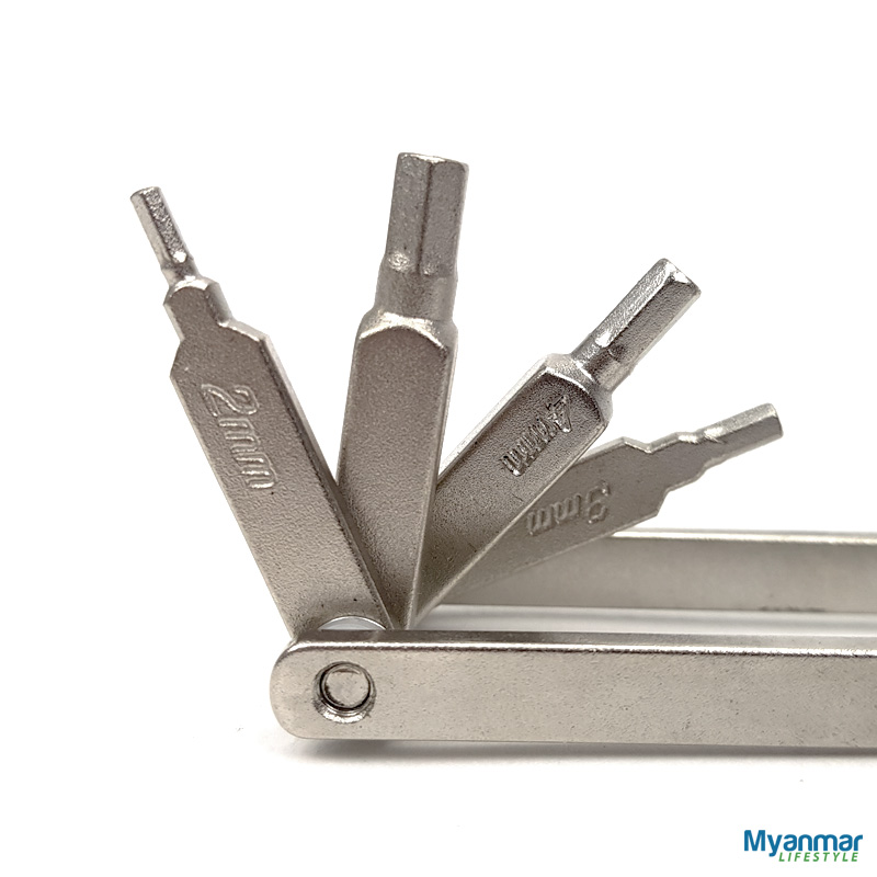 Mini Fold-Up 8-in-1 Multi-Tool - Toopre | Myanmar Lifestyle Online Store